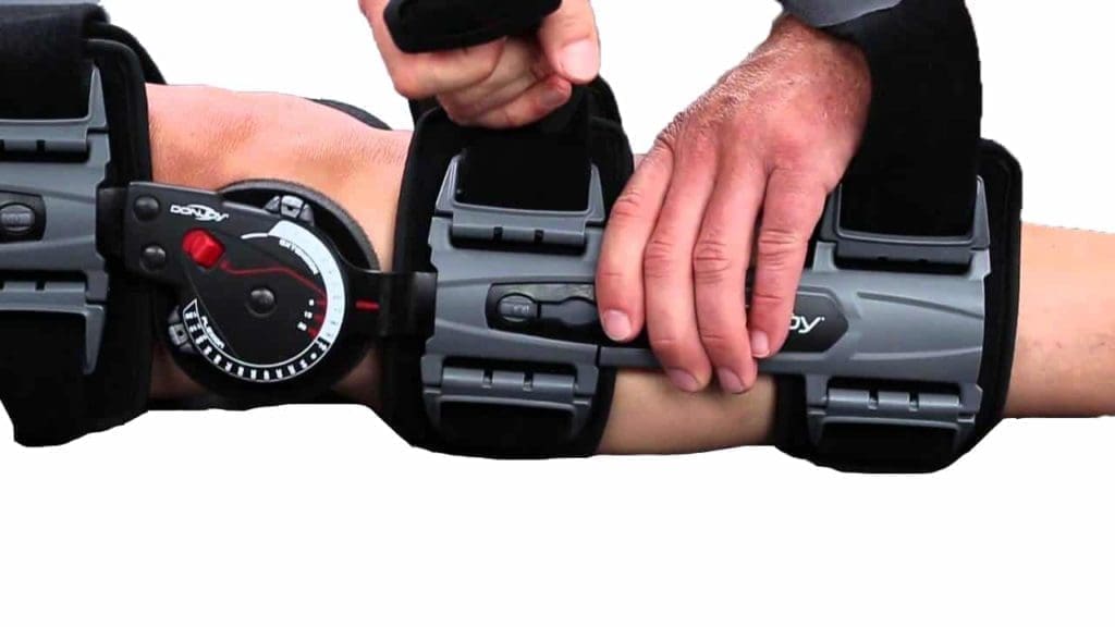 Buy DonJoy Cool X-ACT ROM Post-Op Knee Brace | Sports Braces Australia
